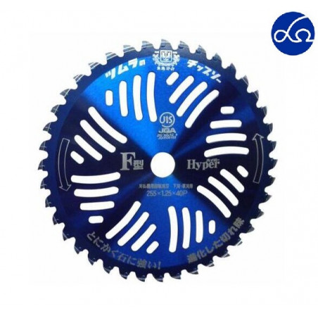 Disco Tsumura Ø255 a 40 denti per decespugliatore