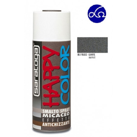 SARATOGA SMALTO MICACEO GRAFITE EFFETTO ANTICO – ALFAEOMEGASHOP